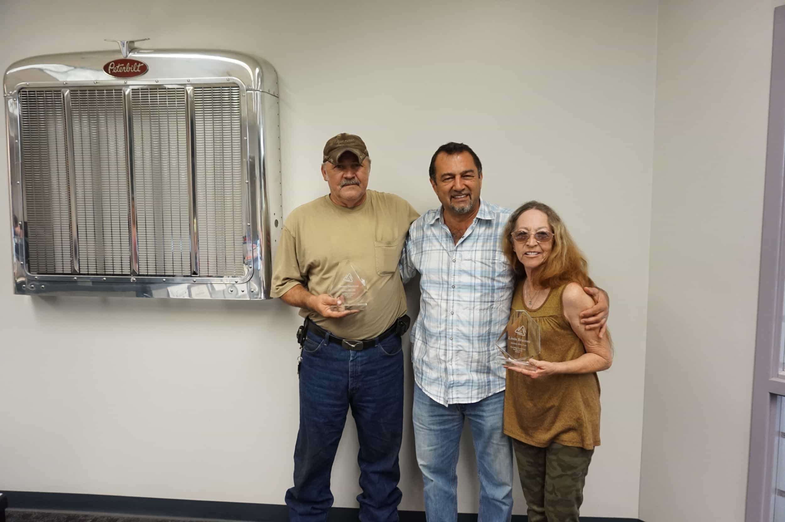 Honoring our Truck Drivers for Millions of Safe Miles - Dynamic Transit